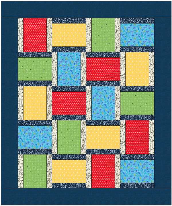Wover Quilt Pattern - Digital Download - West Valley Quilting